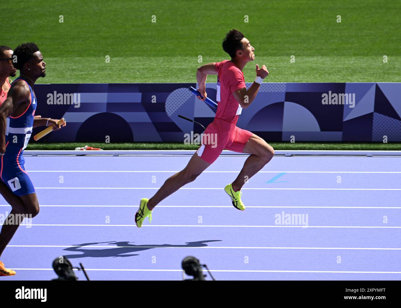 Paris, France. 8th August 2024; Paris Olympic Games, Stade de France ...