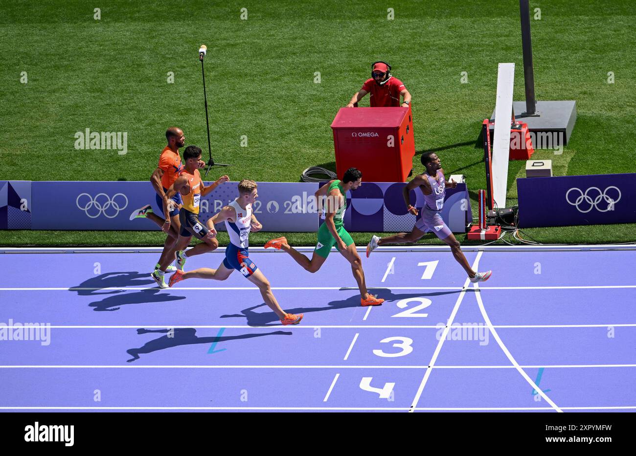 Paris, France. 8th August 2024; Paris Olympic Games, Stade de France ...