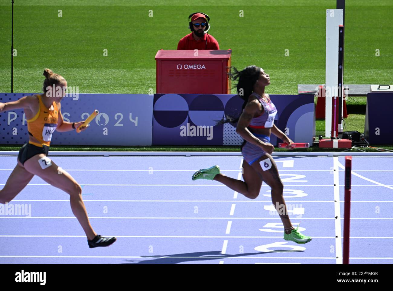 Shacarri richardson 2024 hi-res stock photography and images - Alamy