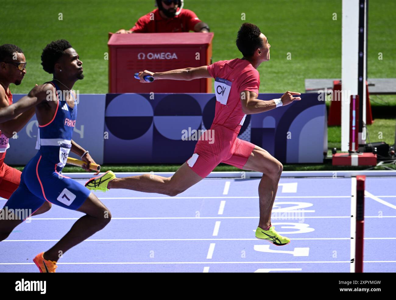Paris, France. 8th August 2024; Paris Olympic Games, Stade de France ...