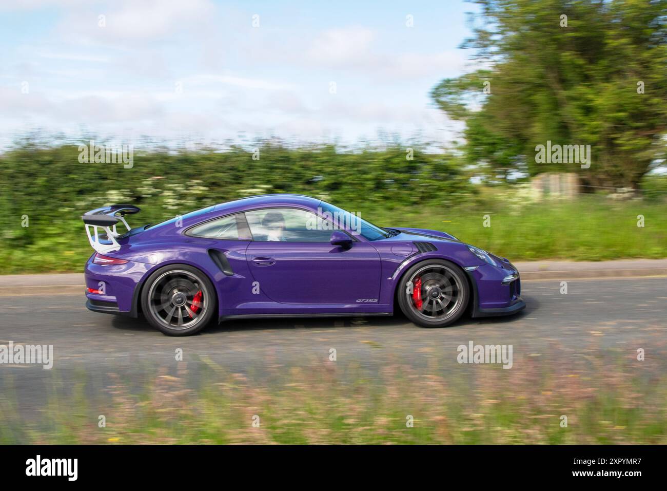 2015 Mauve Purple Porsche 911 GT3 RS S-A. PDK Auto Car Coupe Petrol ...