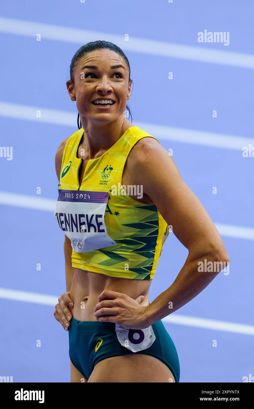 Michelle Jenneke of Australia looks on during Women's 100m Hurdles ...
