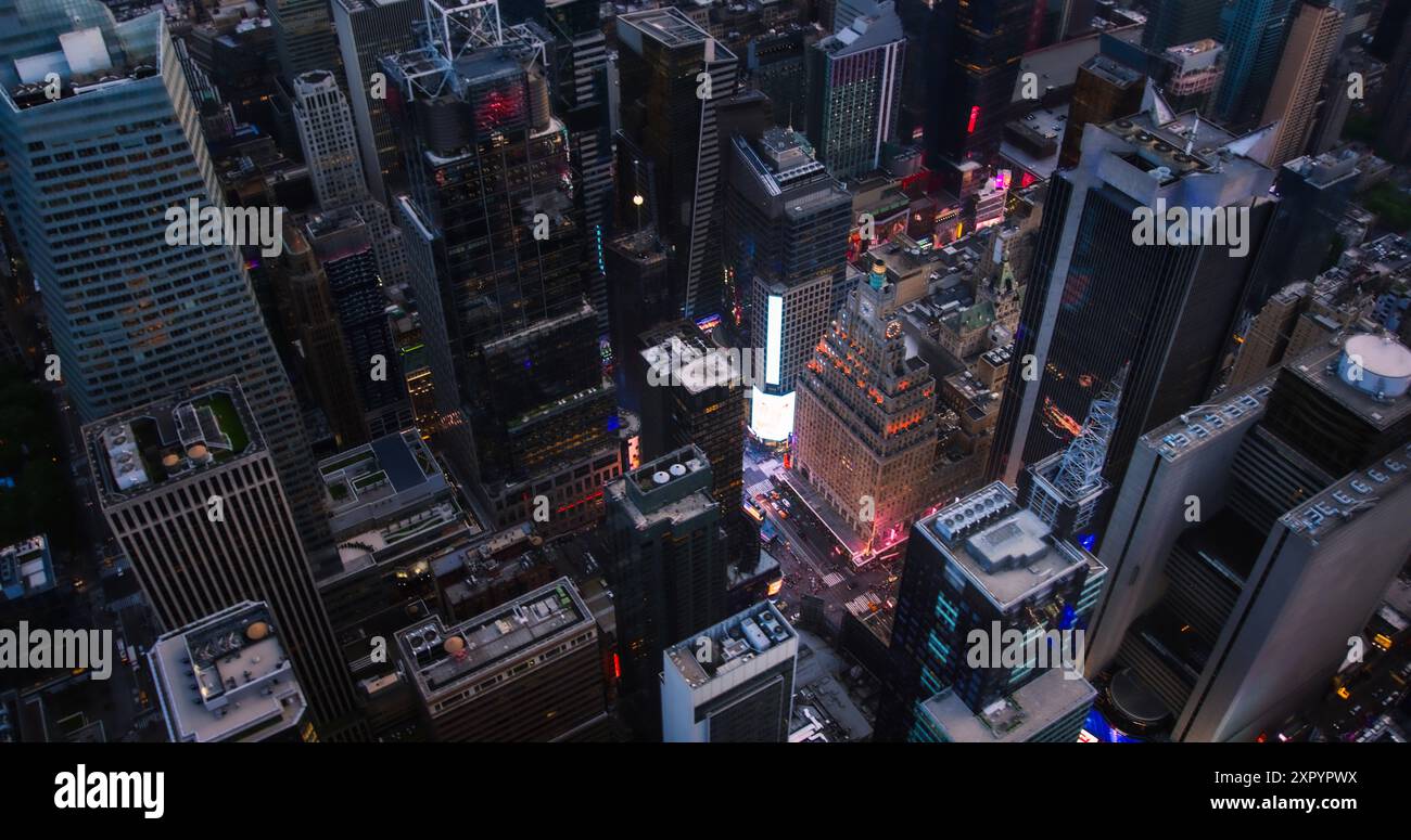 Nyc cinematic drone hi-res stock photography and images - Alamy