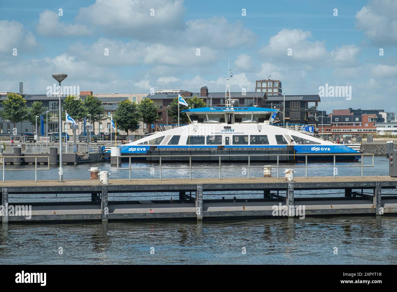 City ferry connecting Amsterdam to Amsterdam North Stock Photo - Alamy