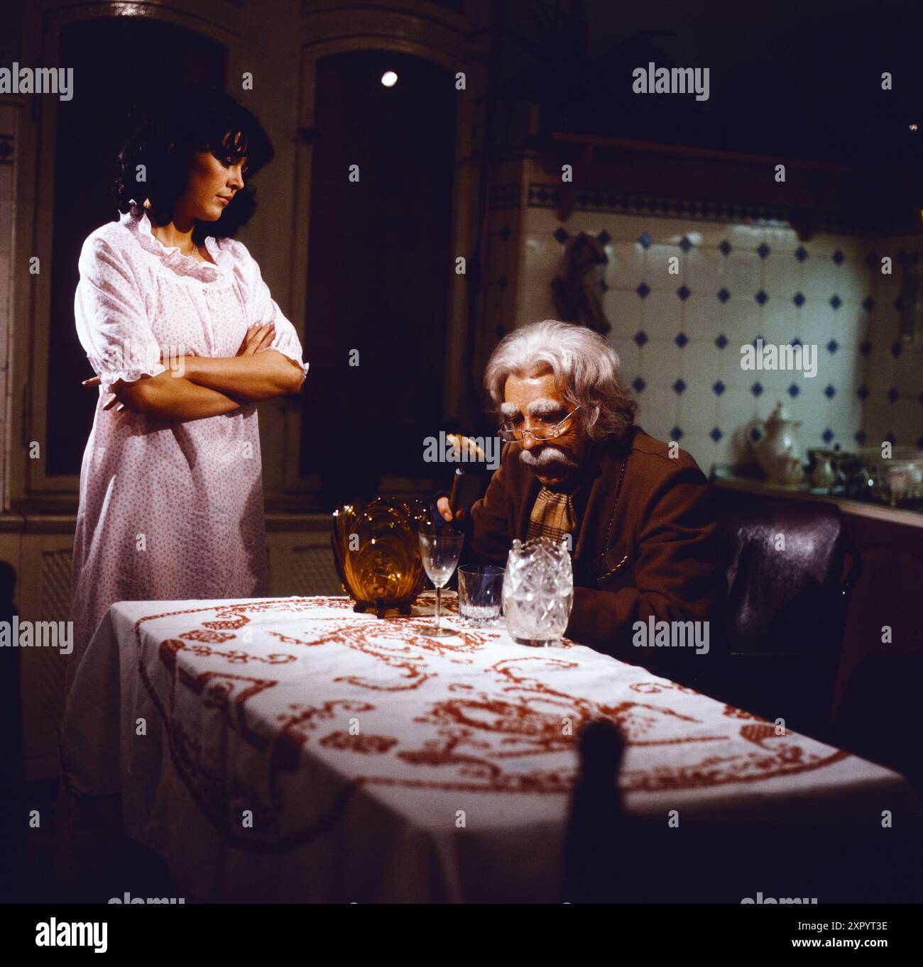 Onkel & Co, TV Serie, ZDF, 1981, 2. Teil, Szene: Anja Kruse, Dieter ...