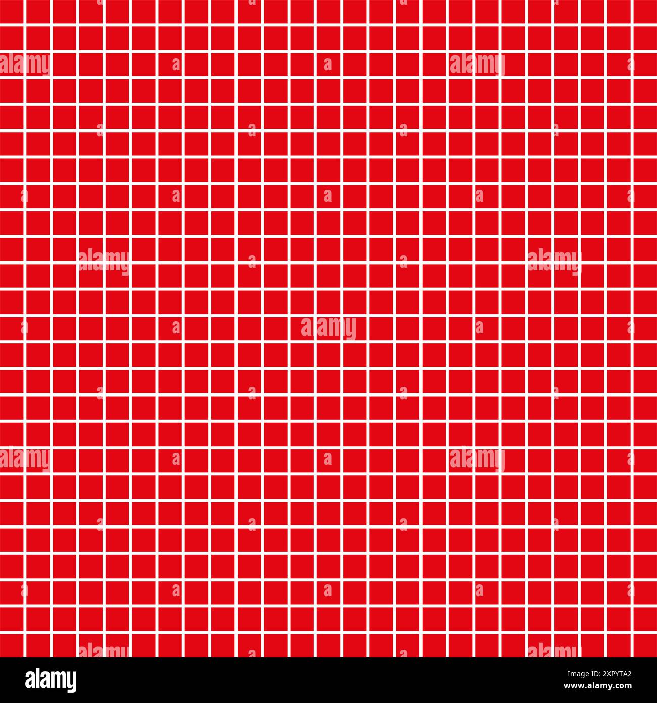 Red grid pattern. White square tiles. Seamless background design ...