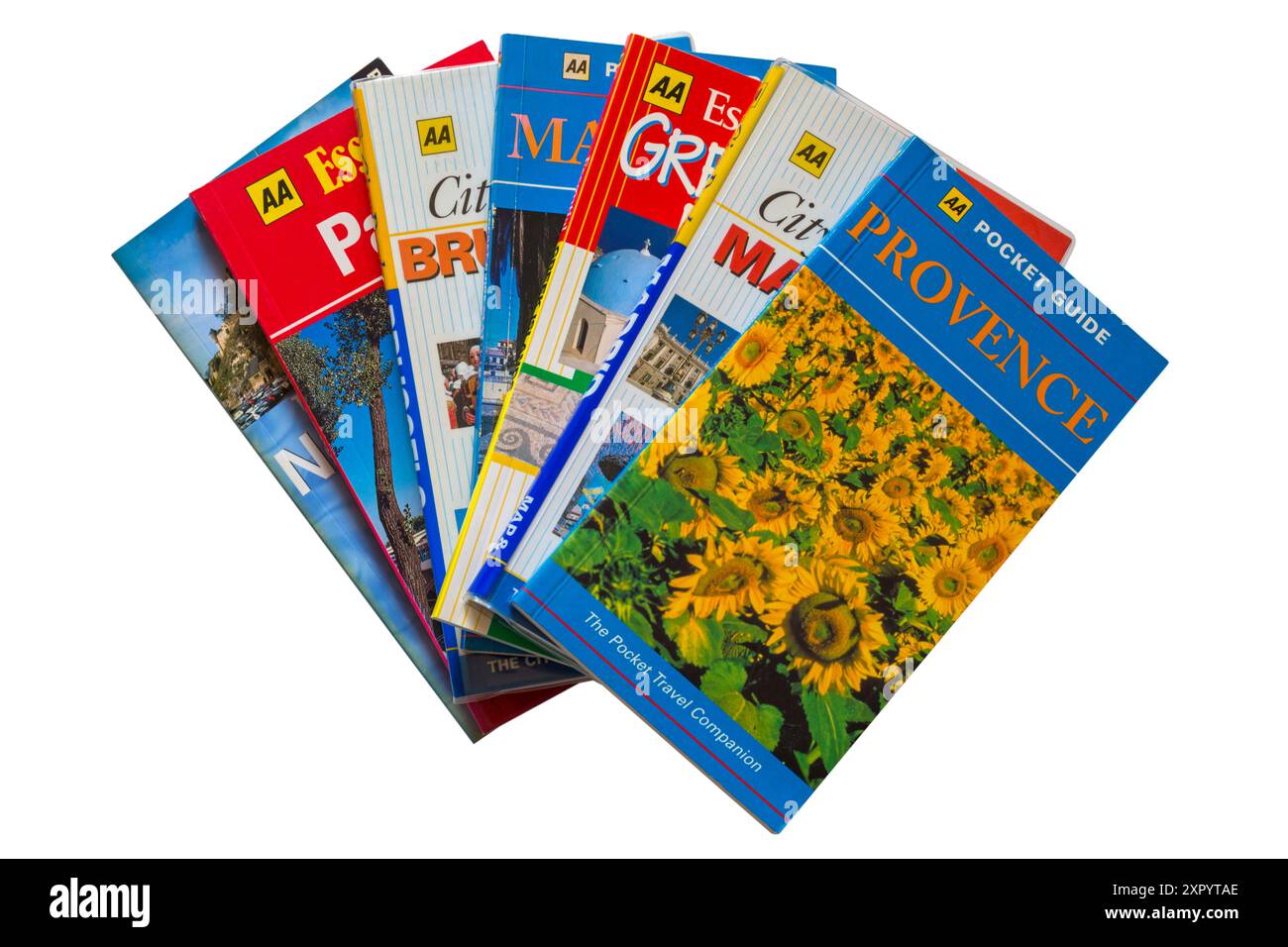 selection of AA Travel Guide books Travel Guidebooks with Provence ...