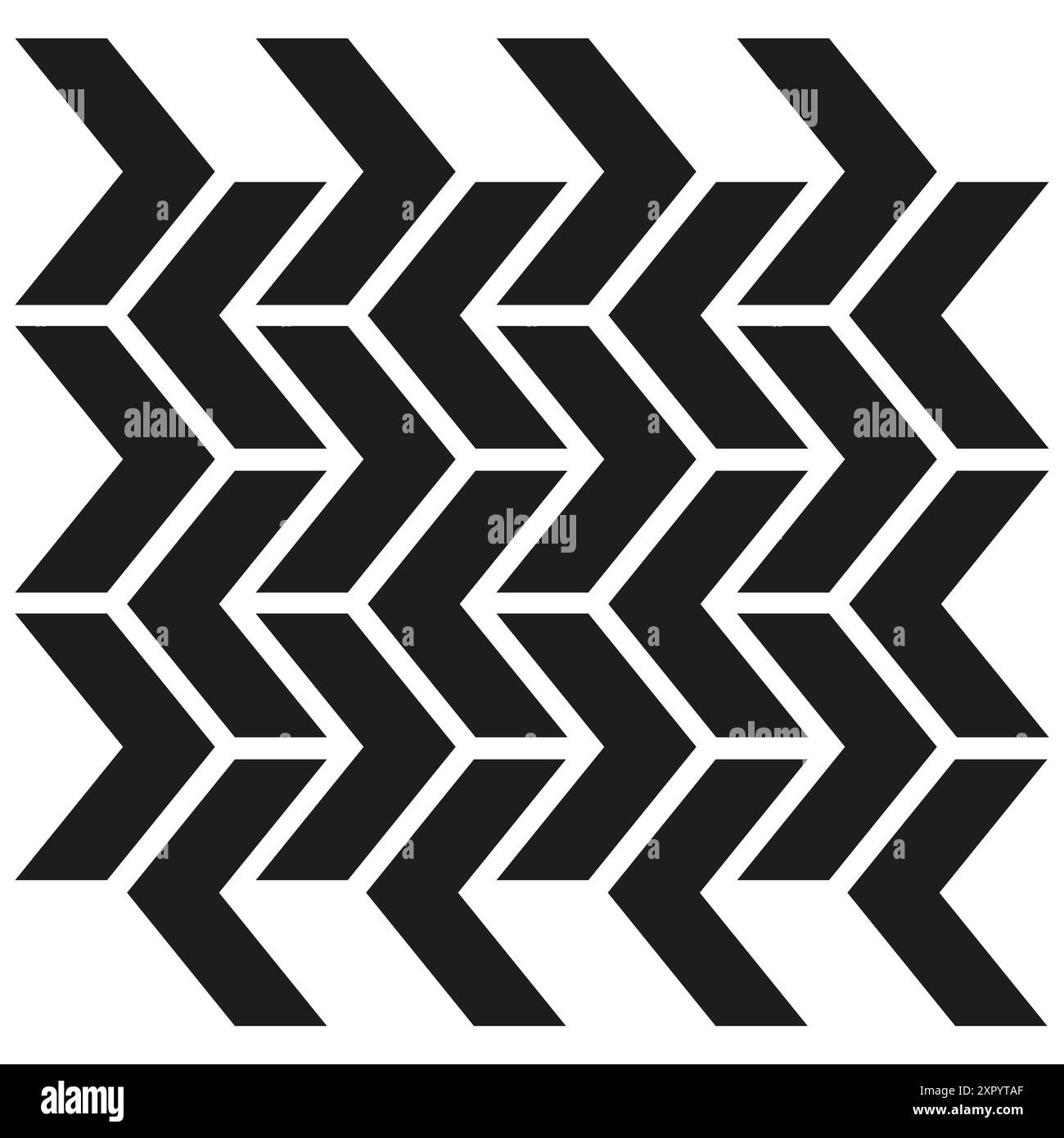 Chevron pattern design. Bold black shapes. Repetitive geometric. Vector ...