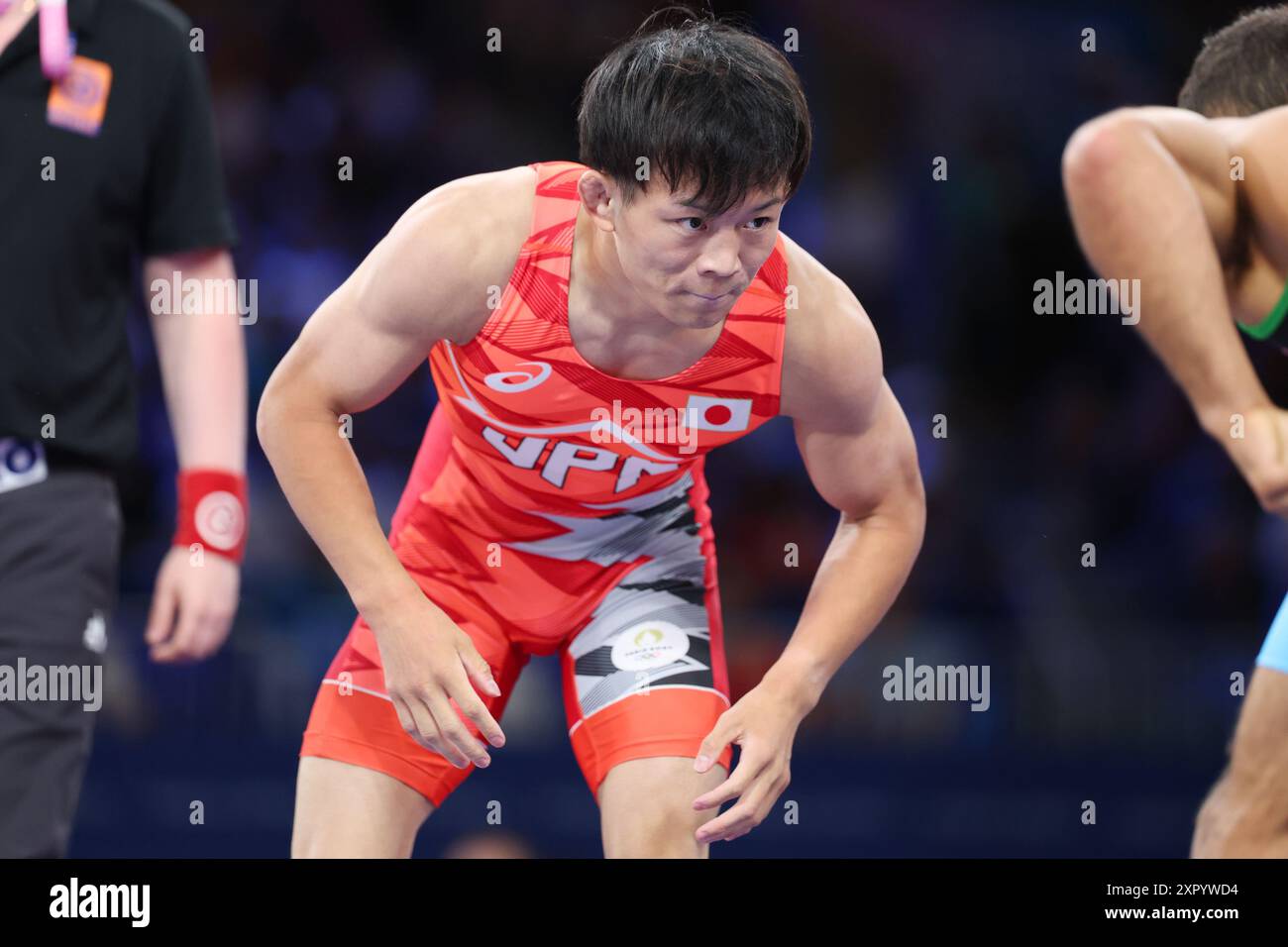 Paris, France. 8th Aug, 2024. Rei Higuchi (JPN) Wrestling : Men's Freestyle 57kg 1/4 Final ...