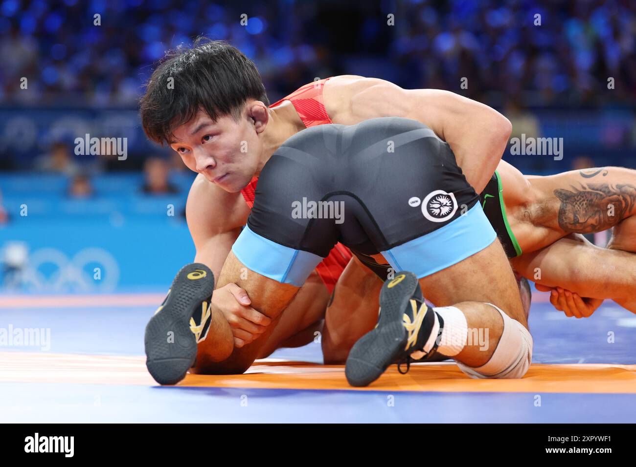 Paris, France. 8th Aug, 2024. Rei Higuchi (JPN) Wrestling : Men's ...