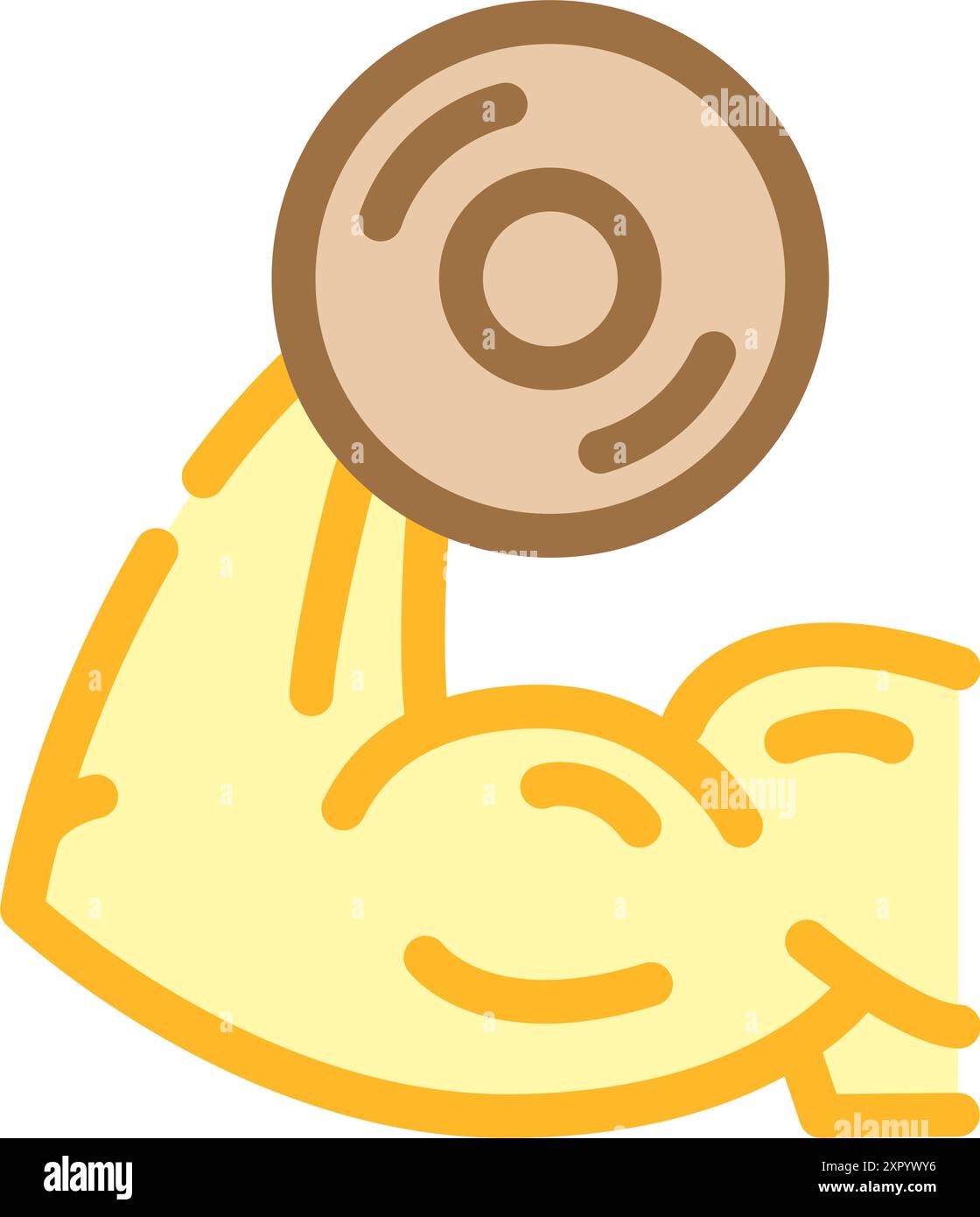 squats fitness exercise leg color icon vector illustration Stock Vector ...