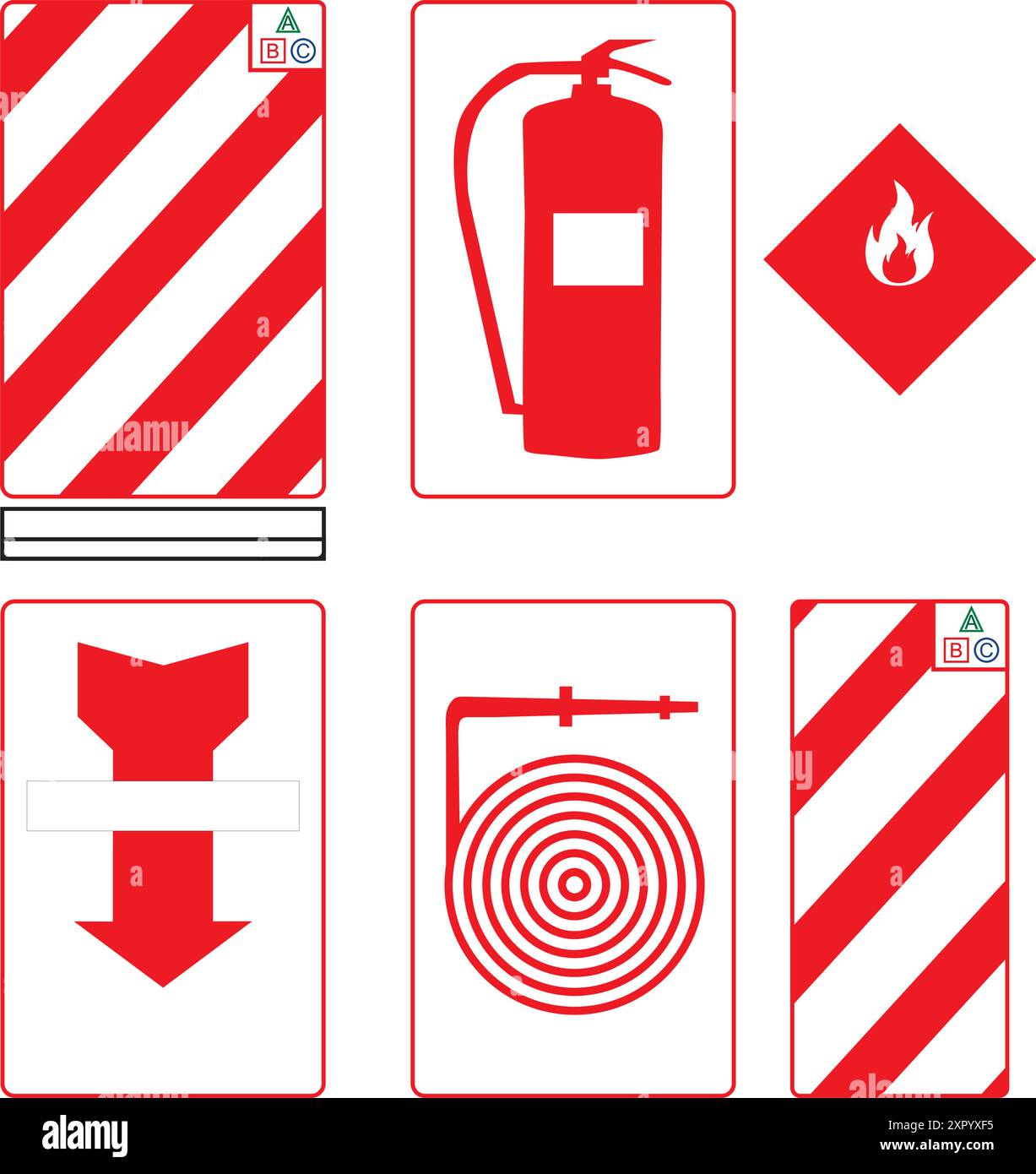 Firefighting signs hi-res stock photography and images - Alamy