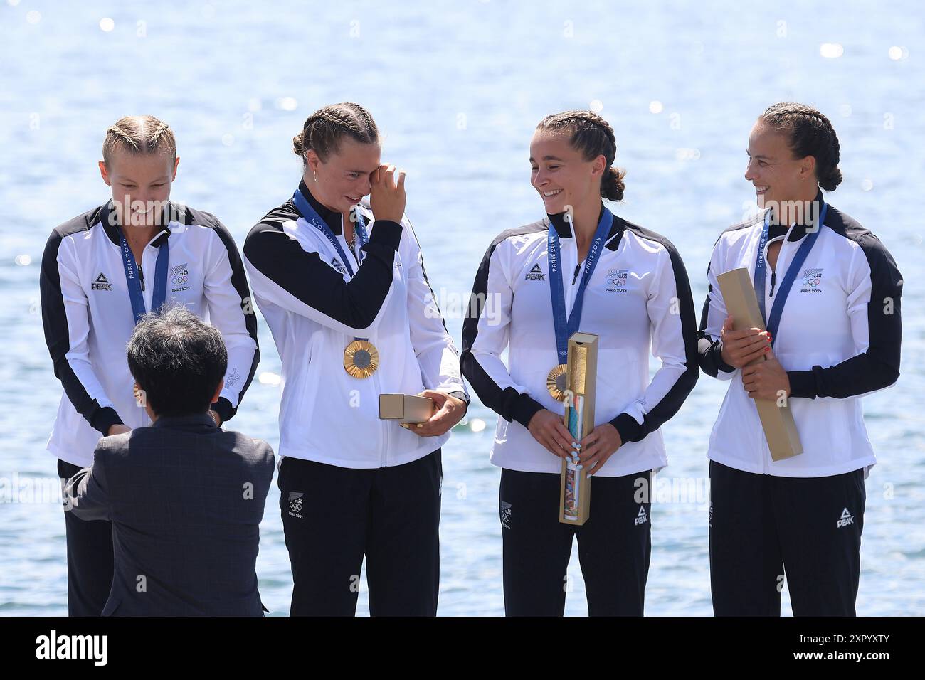 Vaires Sur Marne, France. 06th July, 2024. Olivi Brett, Lisa Carrington ...