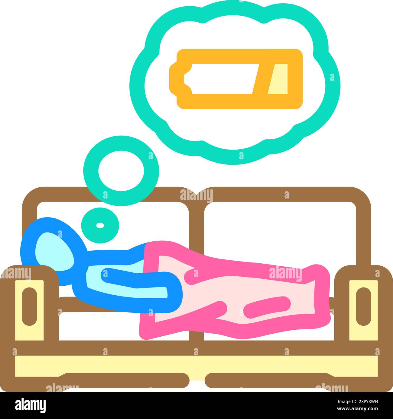 physical inactivity obesity overweight color icon vector illustration ...