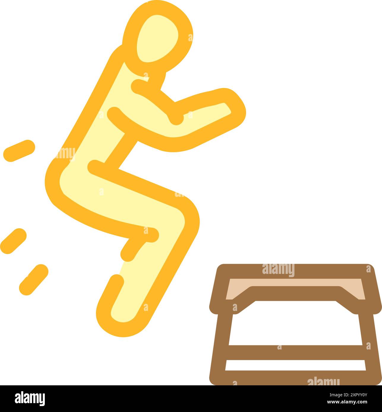 dumbbell kickbacks fitness exercise arm color icon vector illustration ...