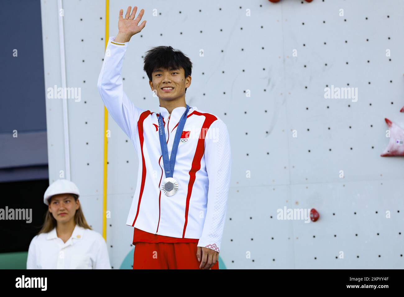 LEONARDO Veddriq of Indonesia, WU Peng of People's Republic of China ...