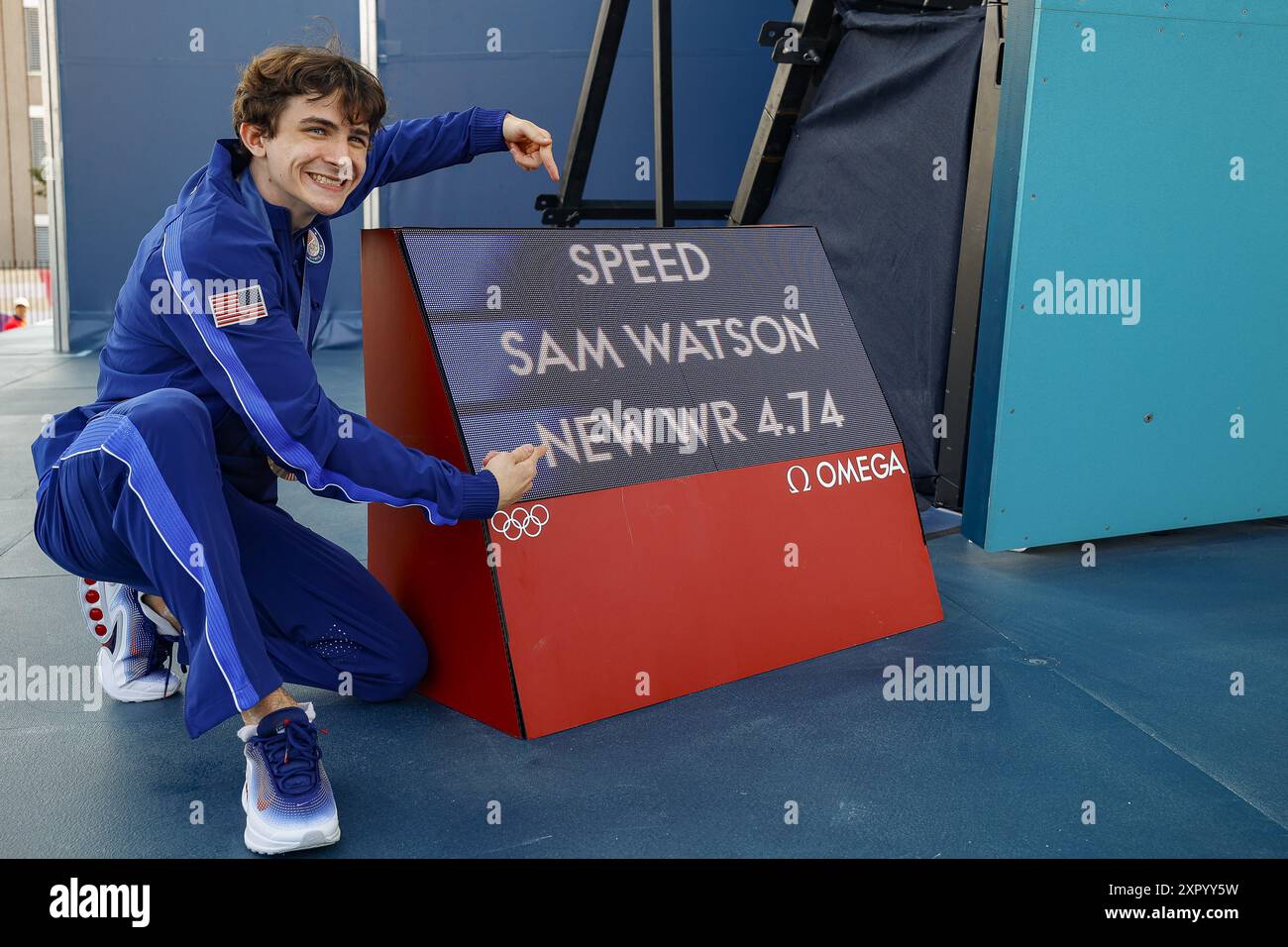 WATSON Sam of United States of America, Climbing Men's Speed, Final ...