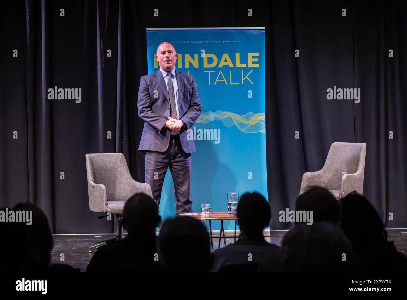 Edinburgh, United Kingdom. 08 August, 2024 Pictured: Matthew Stadlen. The All Talk series of ...