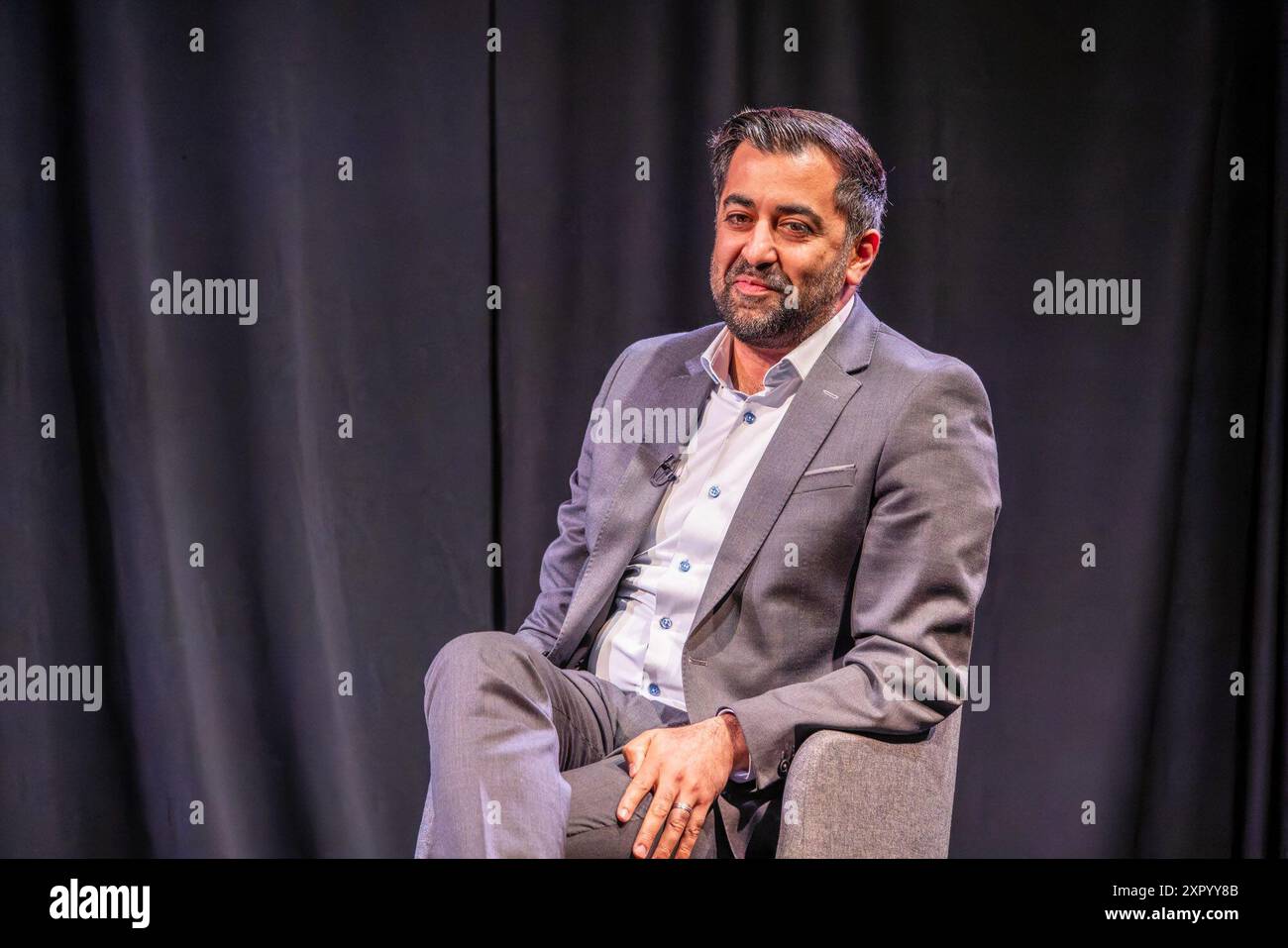 Edinburgh, United Kingdom. 08 August, 2024 Pictured: Humza Yousaf. The ...