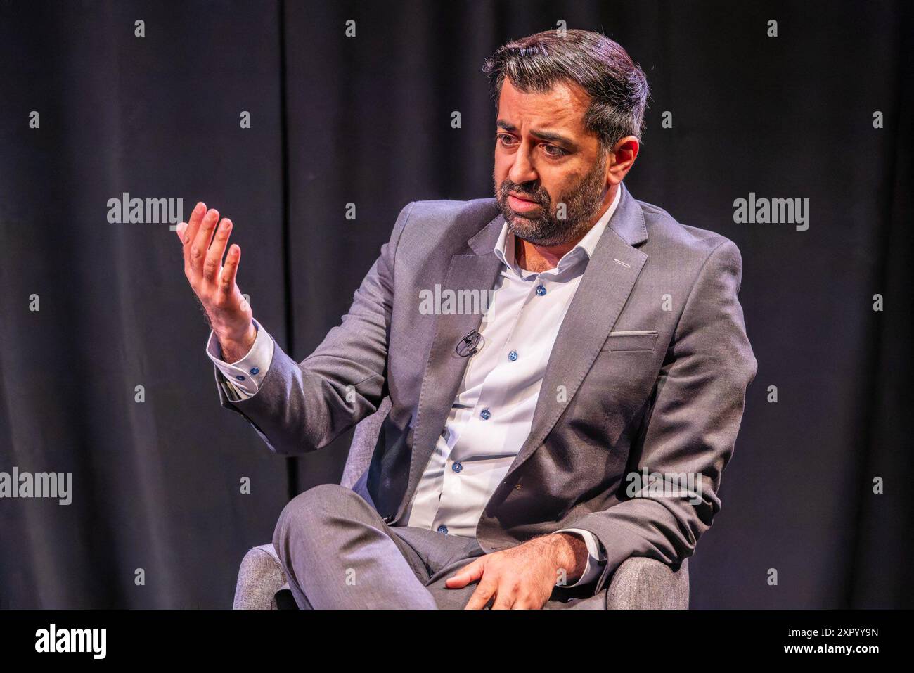 Edinburgh, United Kingdom. 08 August, 2024 Pictured: Humza Yousaf. The ...