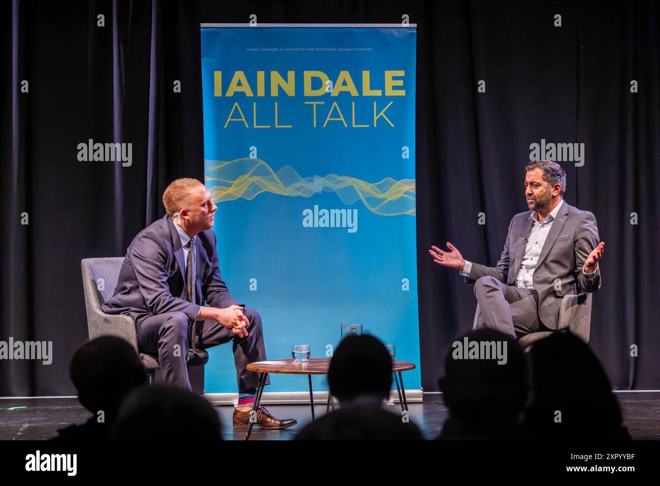Edinburgh, United Kingdom. 08 August, 2024 Pictured: L to R: Matthew ...