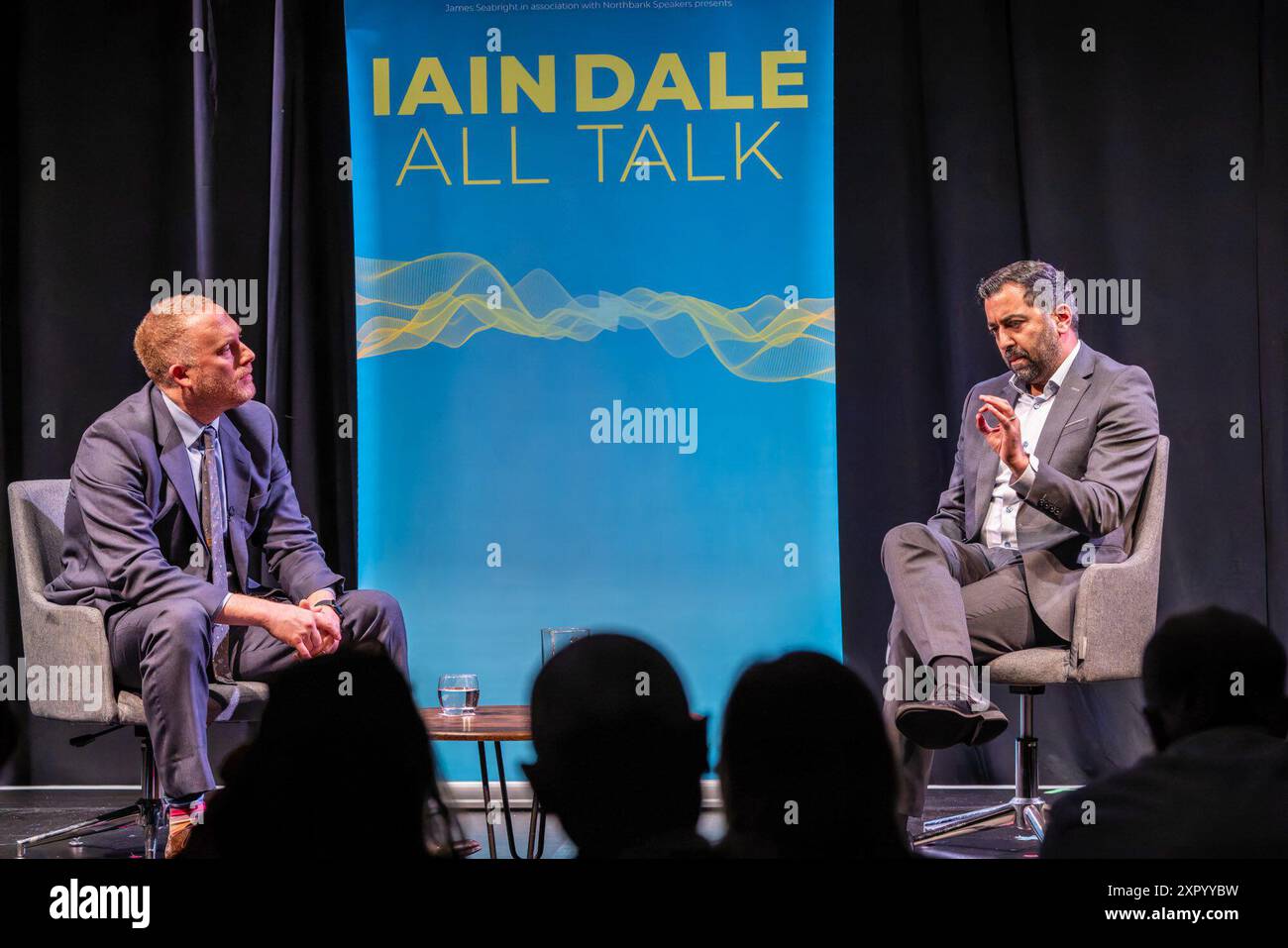 Edinburgh, United Kingdom. 08 August, 2024 Pictured: L to R: Matthew ...