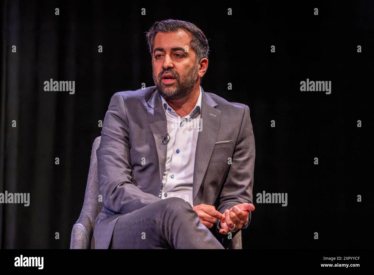 Edinburgh, United Kingdom. 08 August, 2024 Pictured: Humza Yousaf. The ...