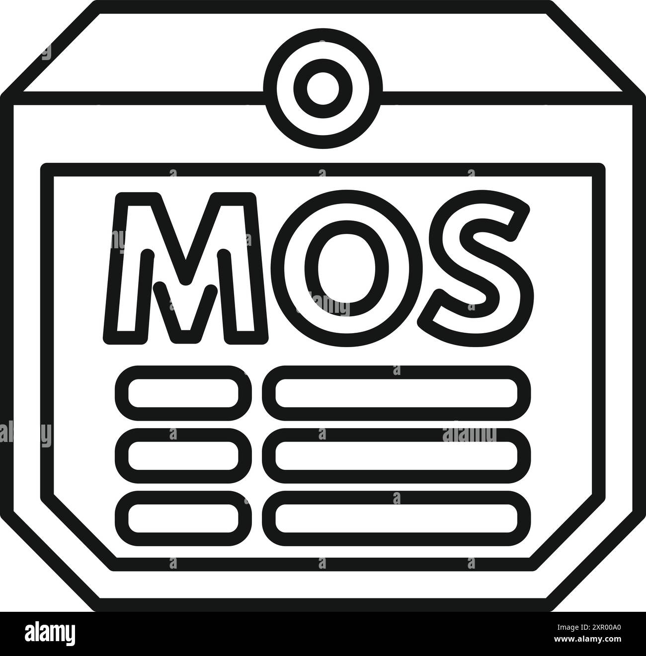 Line art icon of a military occupational specialty scale being used to ...