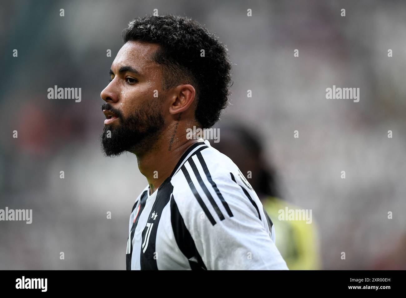 Douglas Luis of Juventus during the Pre-season friendly match between ...