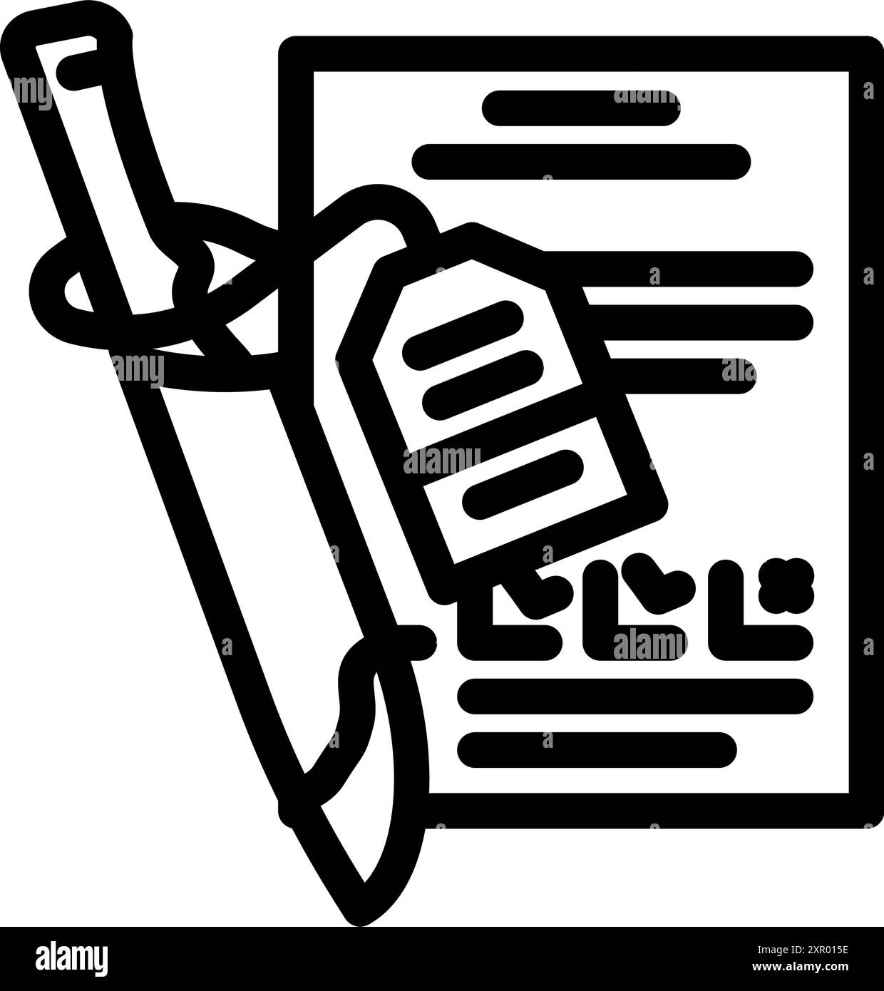 demonstrative evidence crime line icon vector illustration Stock Vector ...