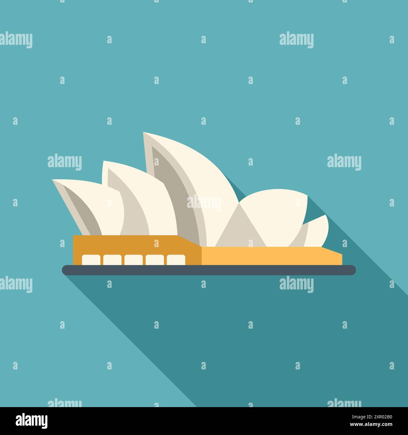 Opera house side view Stock Vector Images - Alamy