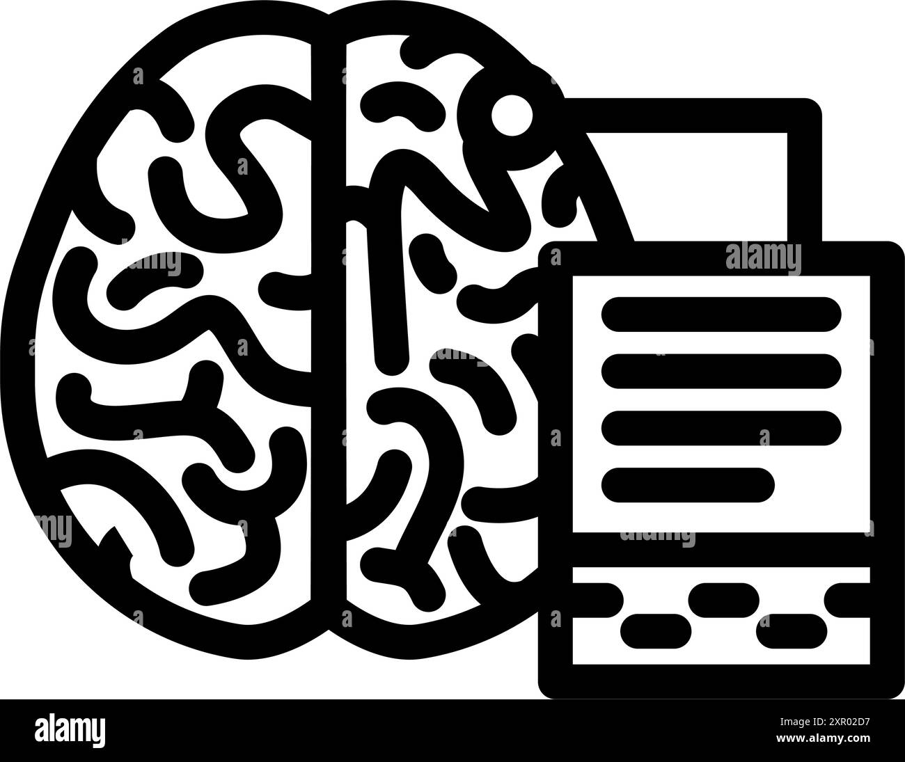 habit evidence crime line icon vector illustration Stock Vector Image ...
