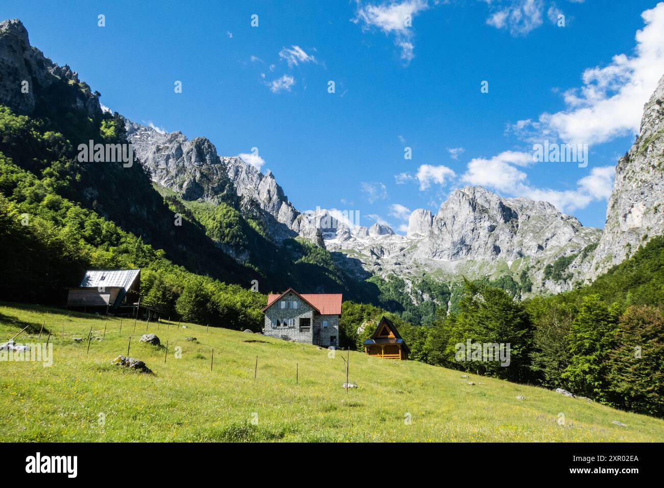 Grebaje Valley and Prokletije National Park, Accursed Mountains, Skala ...