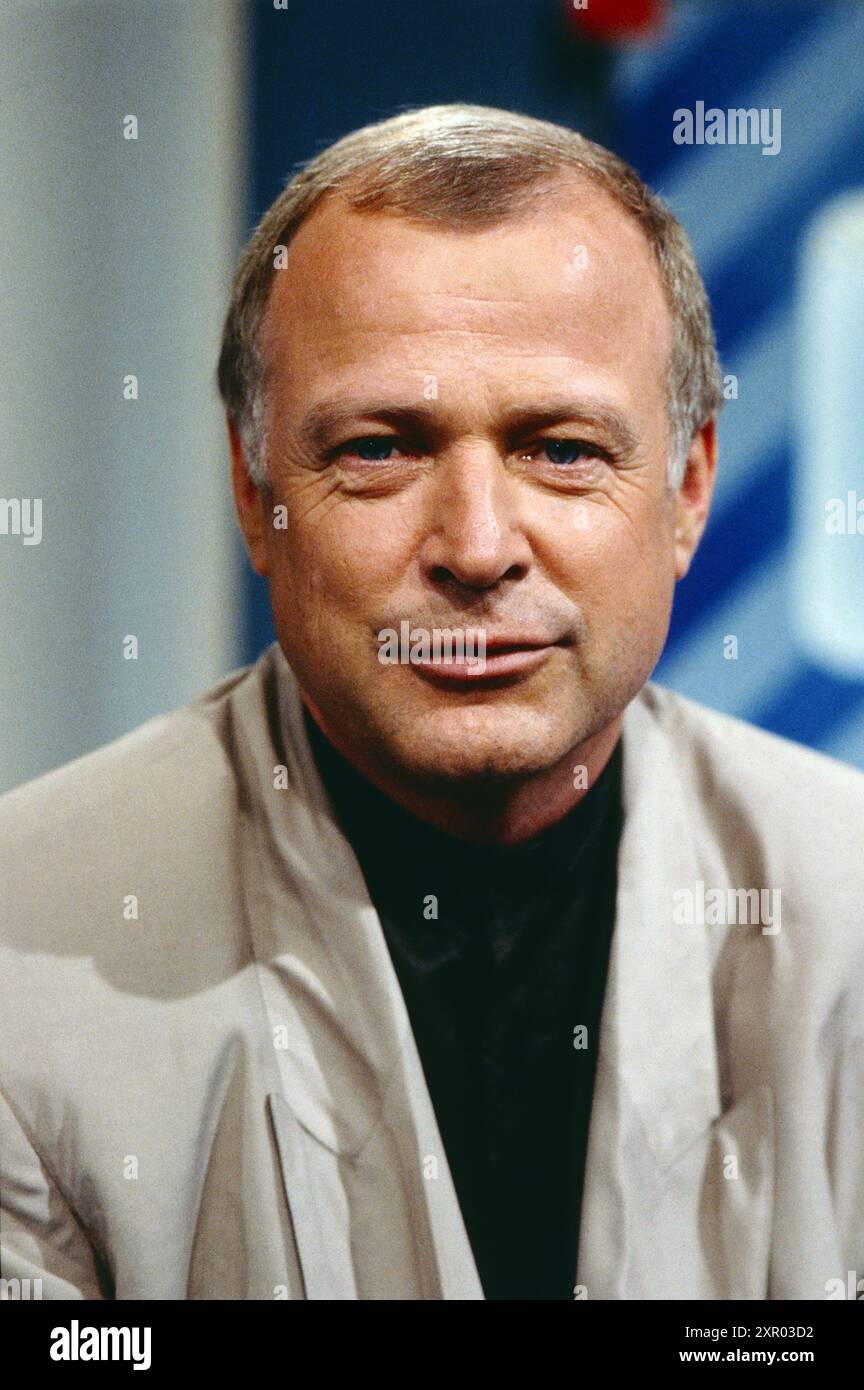 With the tv presenter gerhard schmitt thiel hi-res stock photography ...