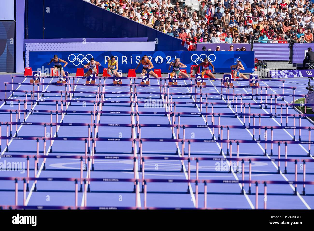 Paris, Ile de France, France. 8th Aug, 2024. MAAYKE TJIN-A-LIM (NED) of ...