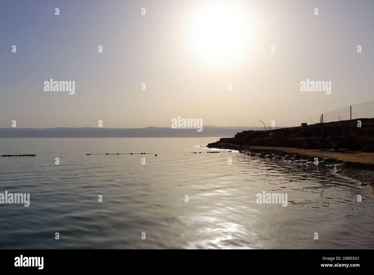 the beach of the dead sea in Sweimeh, Swemeh in Jordan Stock Photo - Alamy