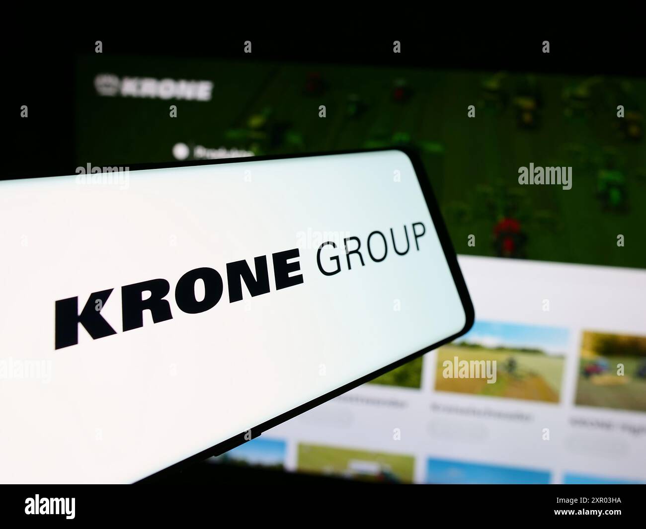 Krone trailer hi-res stock photography and images - Alamy