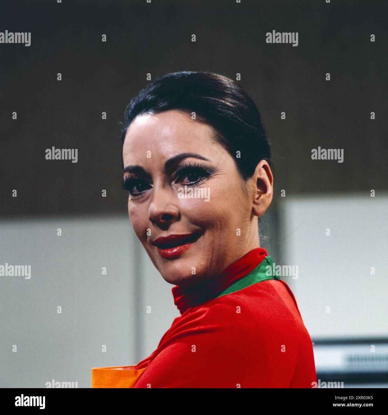 Karin Dor, deutsche Schauspielerin, Portrait, circa 1974 Stock Photo ...