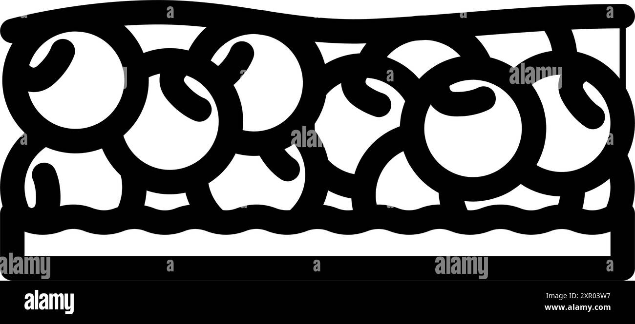 Adipose Tissue Obesity Overweight Line Icon Vector Illustration Stock Vector Image And Art Alamy