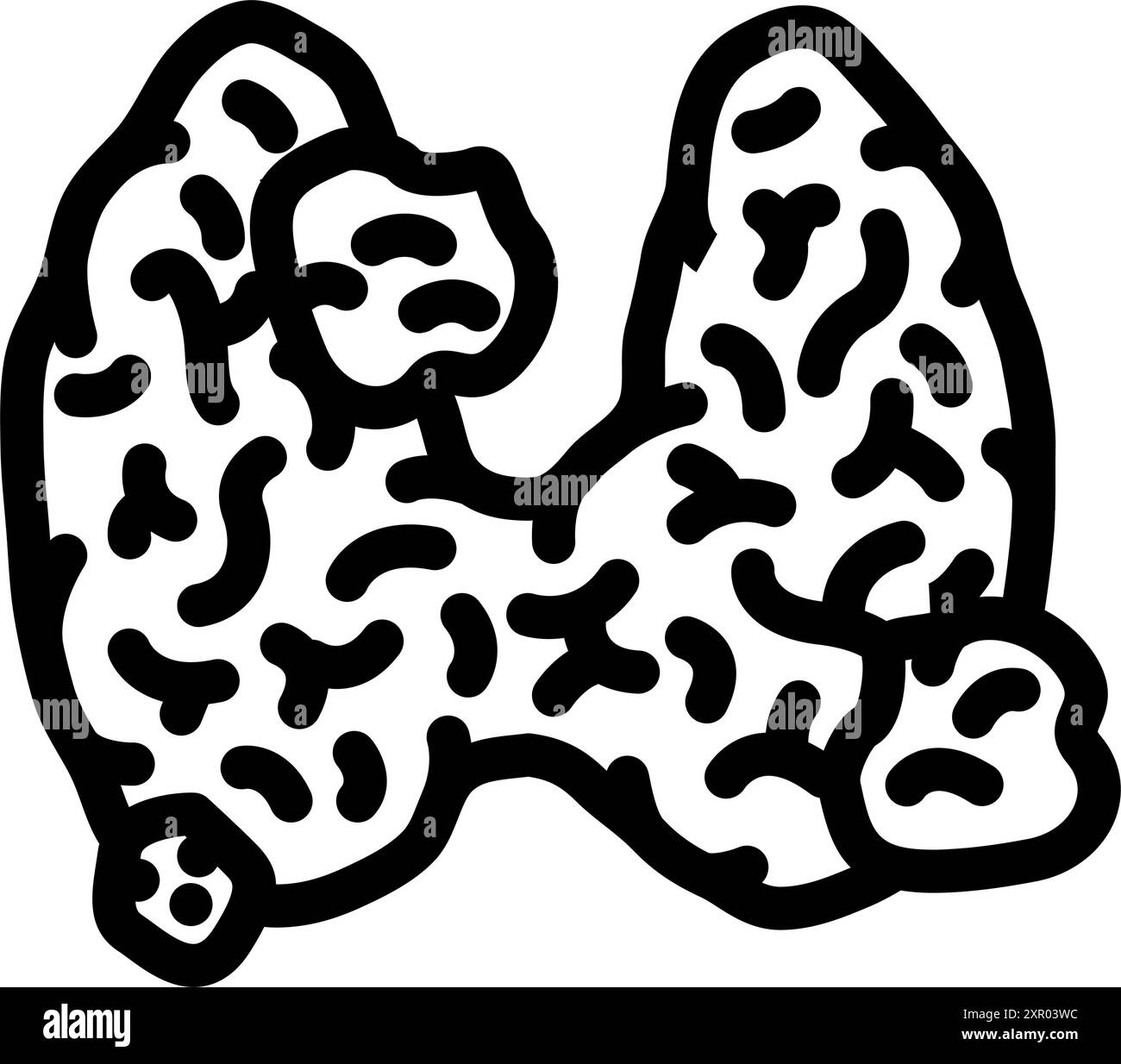 endocrine disorder obesity overweight line icon vector illustration ...