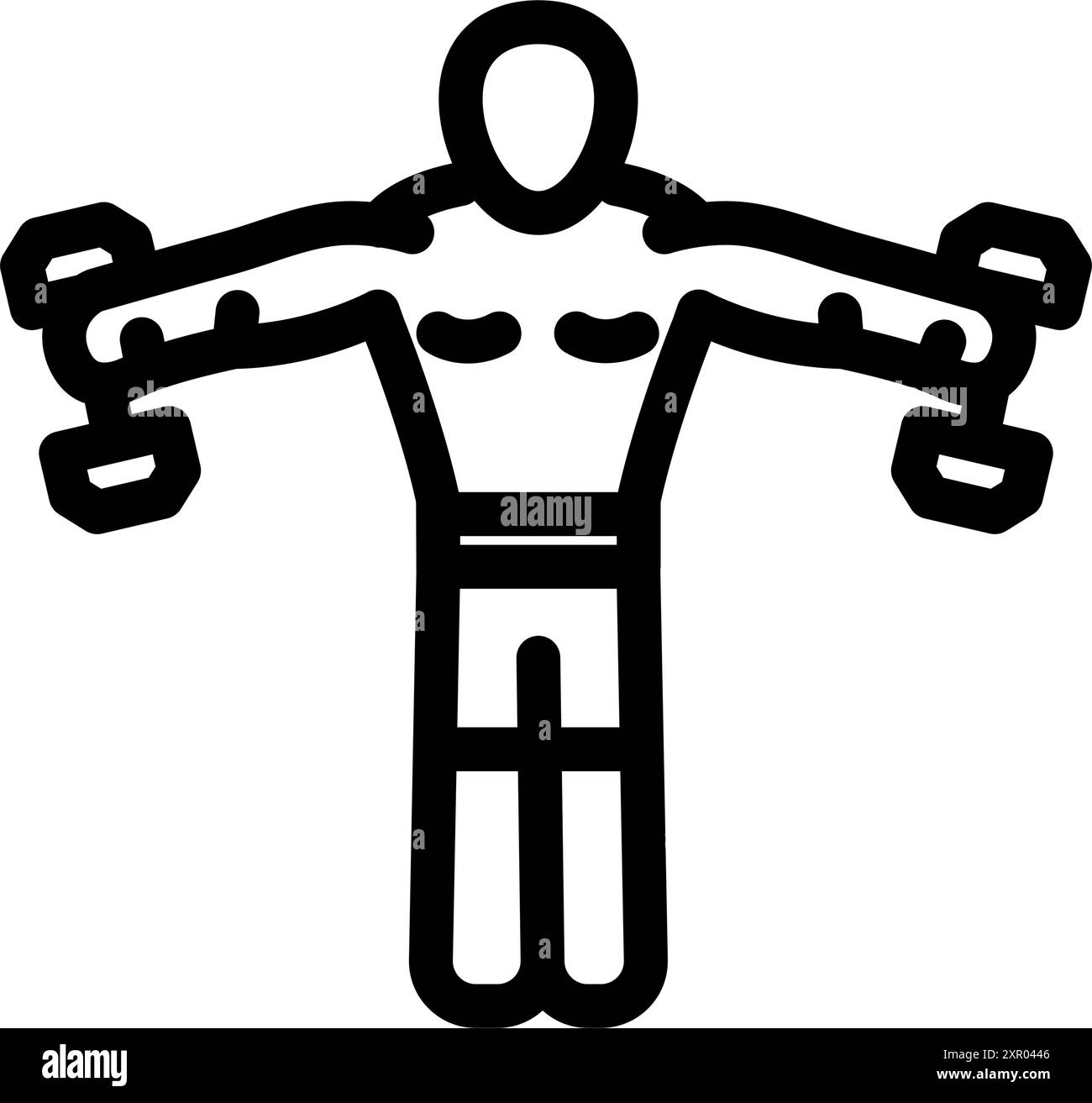 step ups fitness exercise leg line icon vector illustration Stock ...