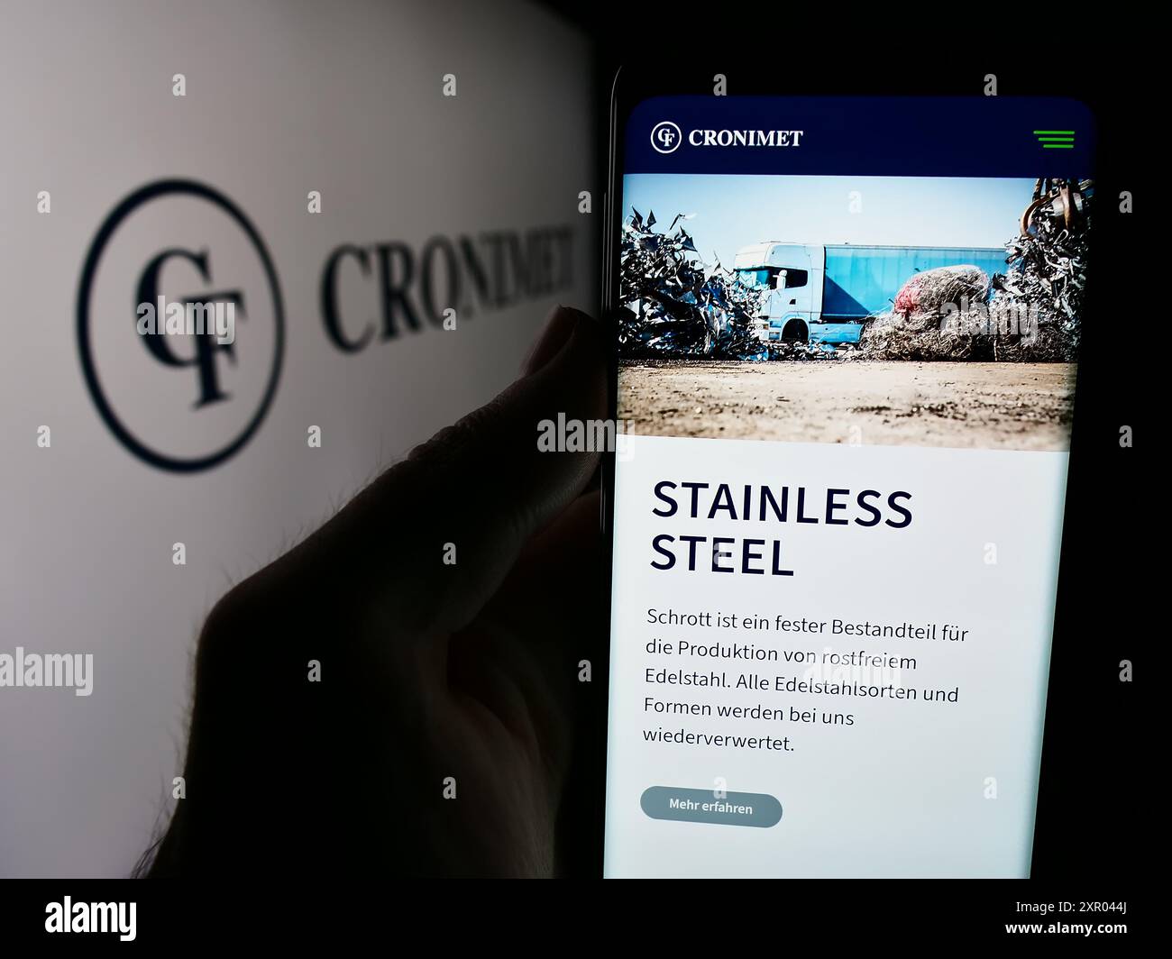 Cronimet logo hi-res stock photography and images - Alamy