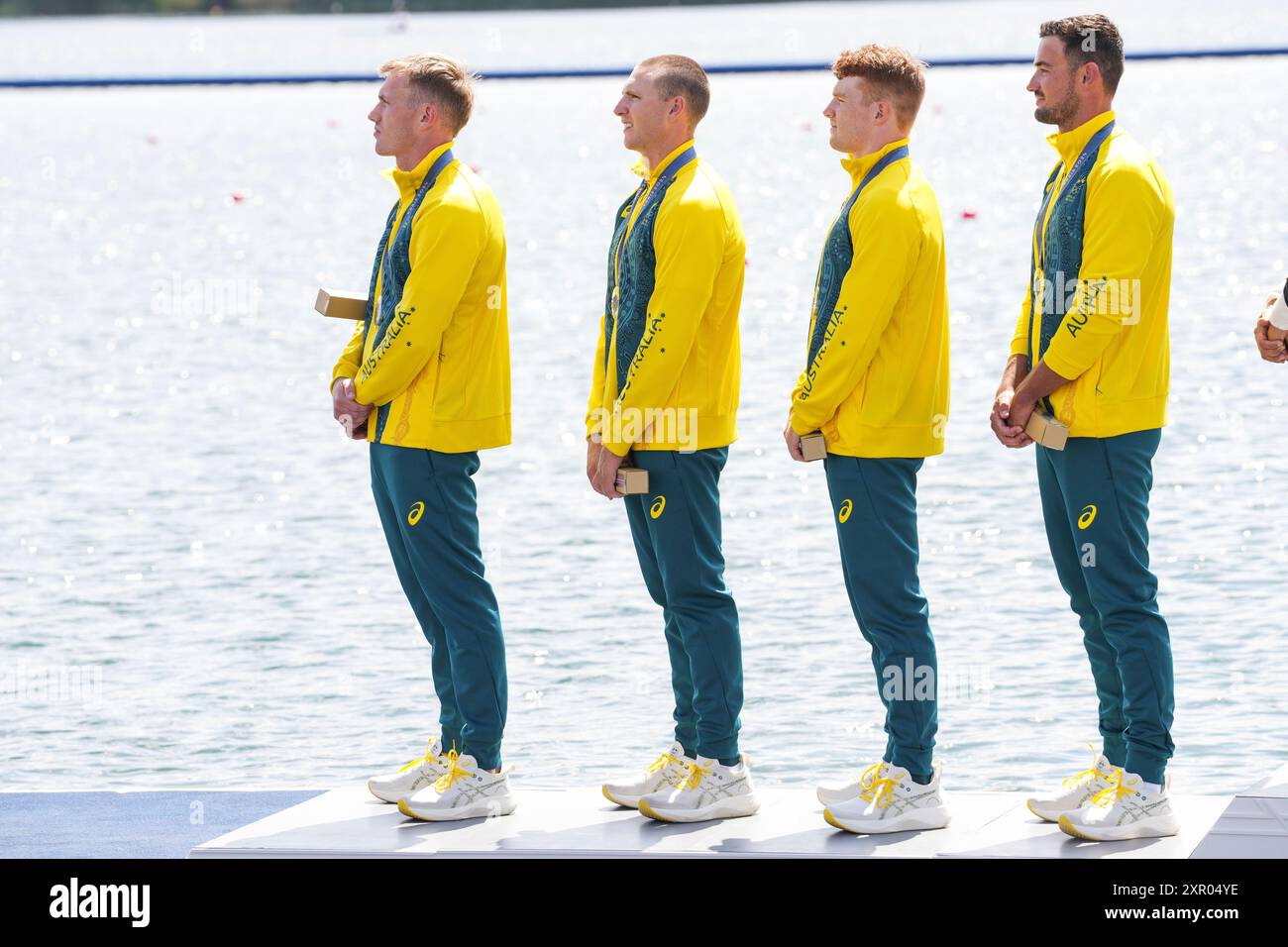 Silver medalist Riley Fitzsimmons, Pierre van der Westhuyzen, Jackson ...