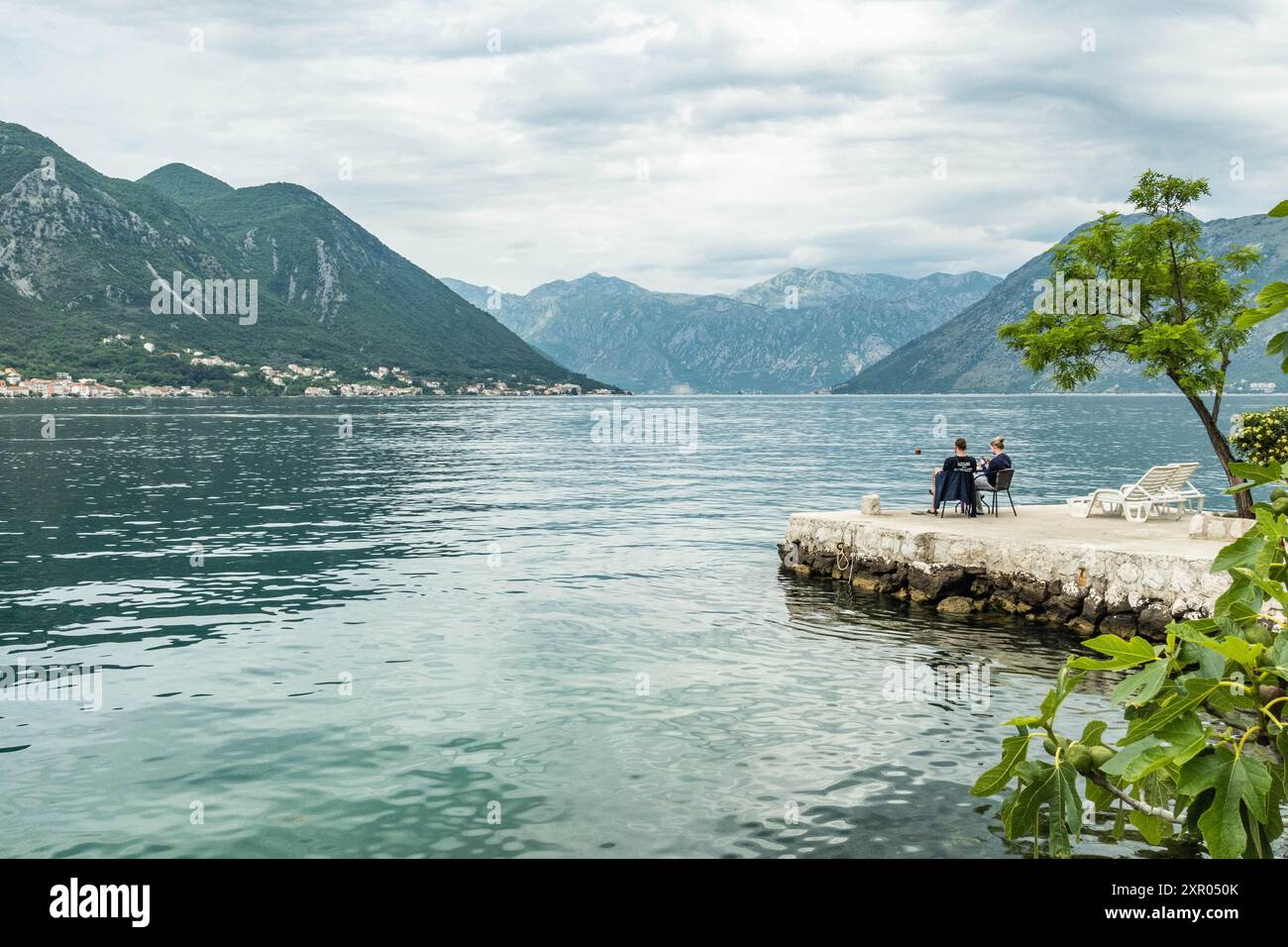 Beautiful UNESCO Kotor Bay and the Orjen Mountains, Kotor, Montenegro ...