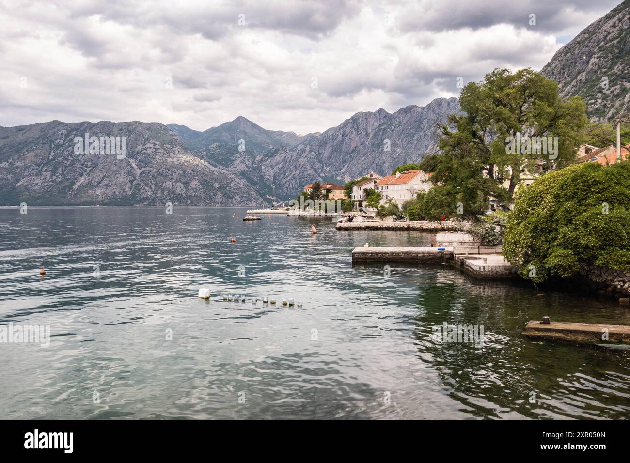 Beautiful UNESCO Kotor Bay and the Orjen Mountains, Kotor, Montenegro ...