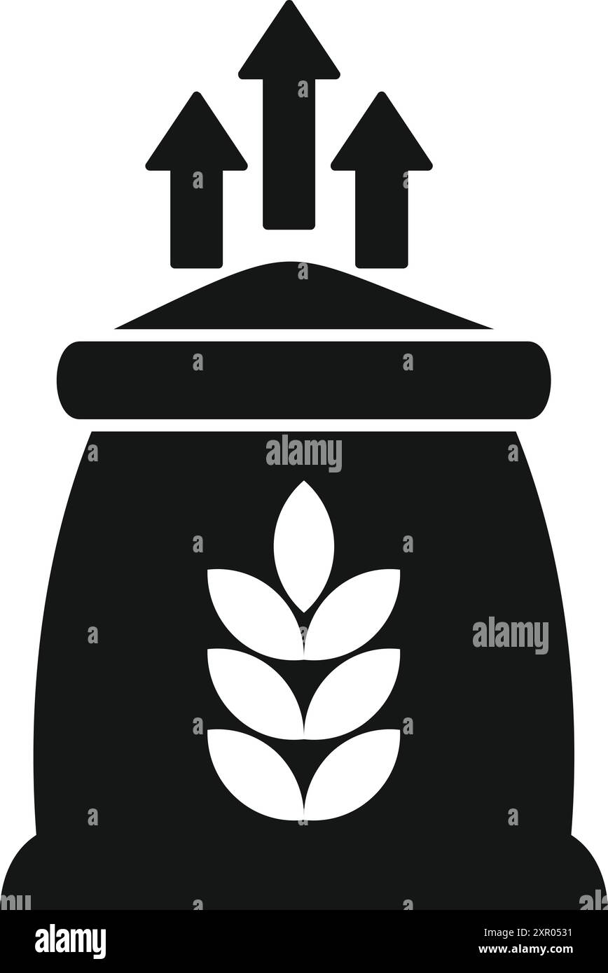 Wheat flour cost Stock Vector Images - Alamy