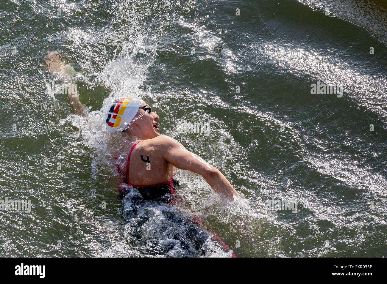 Leonie Beck, GER FRA, Olympische Spiele Paris 2024, Schwimmen ...
