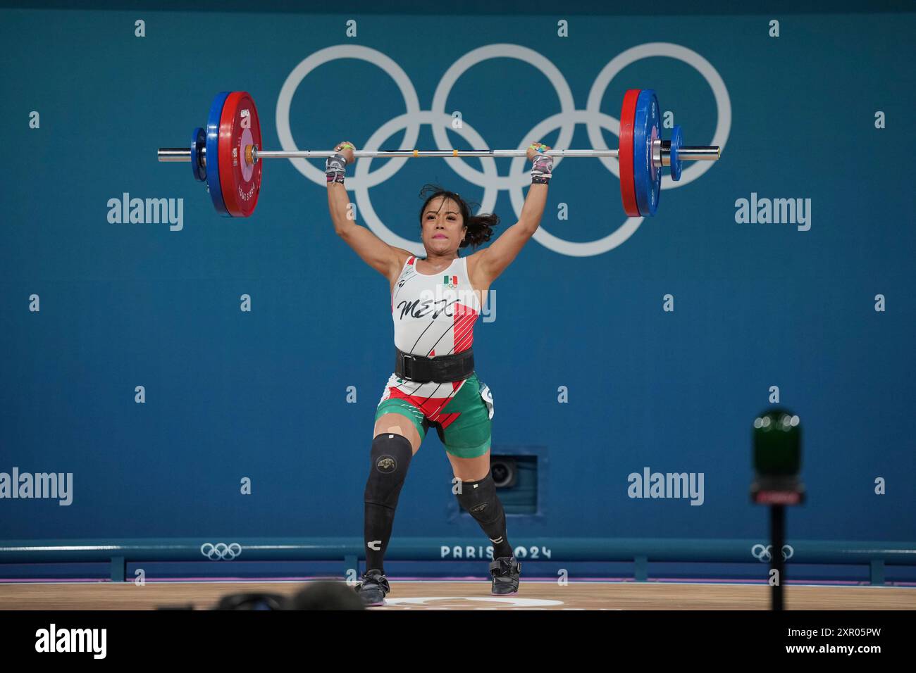 Janeth Gomez Valdivia of Mexico competes during the women's 59kg ...
