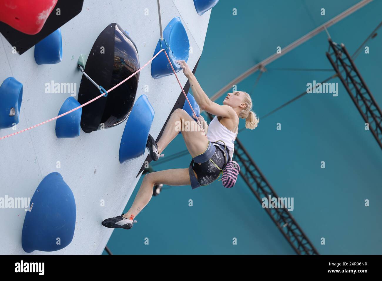 GARNBRET Janja of Solvenia Climbing, Women's Boulder & Lead, Semifinal ...