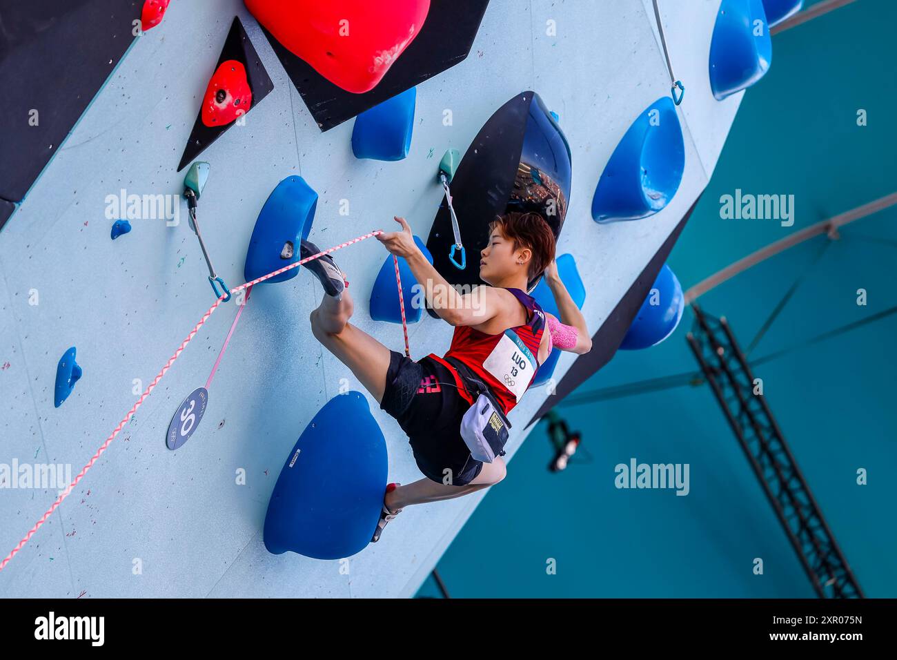 LUO Zhilu of People's Republic of China Climbing, Women's Boulder ...